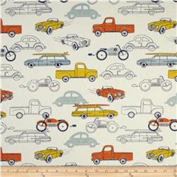 Vintage Car Fabric - Etsy