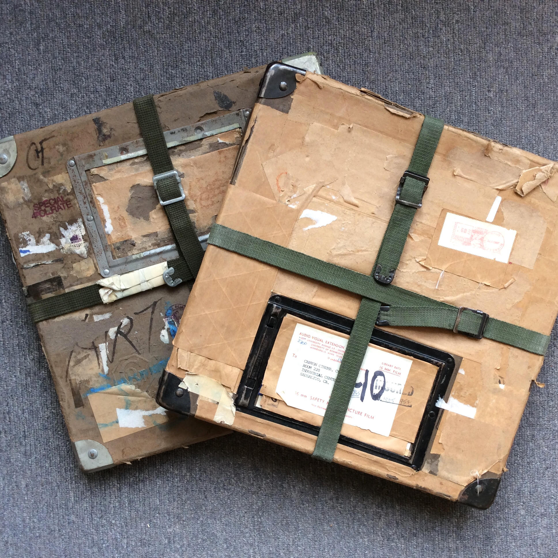 2 Vintage Movie Reel Boxes Shipping 1970's Film - Etsy Canada