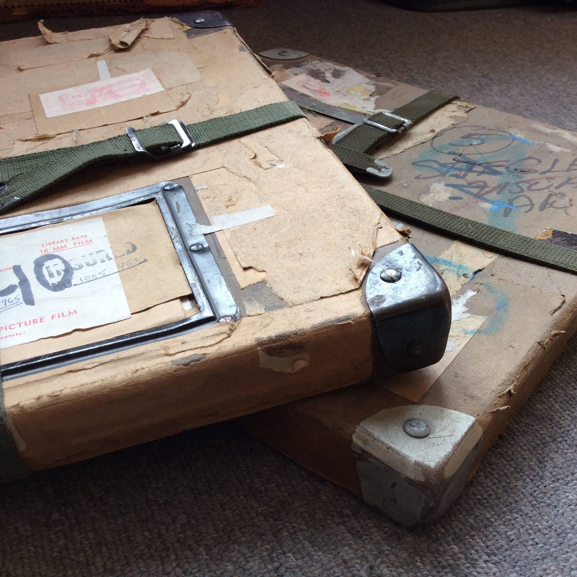 2 Vintage Movie Reel Boxes Shipping 1970's Film - Etsy Canada