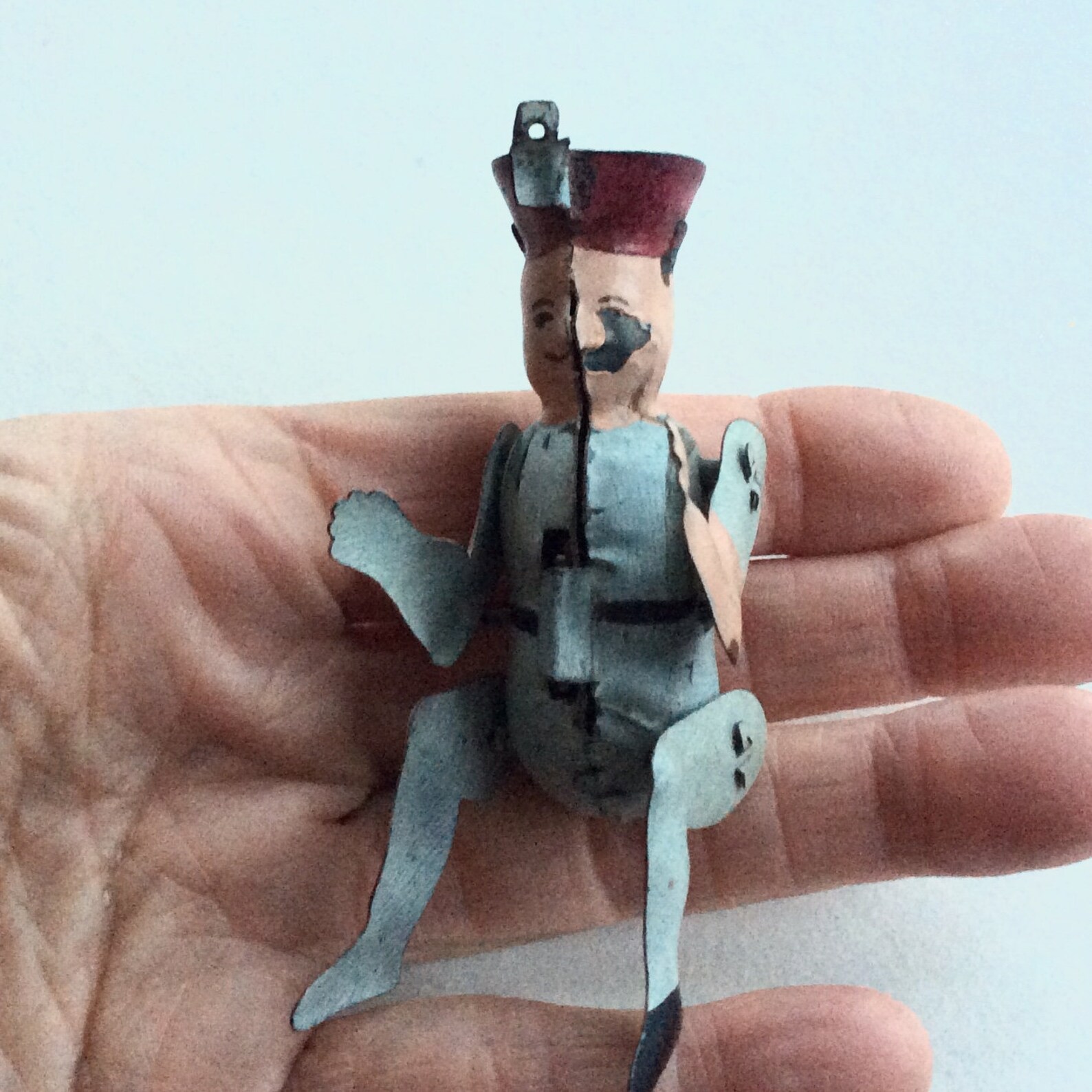 Vintage Lehmann Gustav the Climbing Miller Metal Toy Part 3 - Etsy