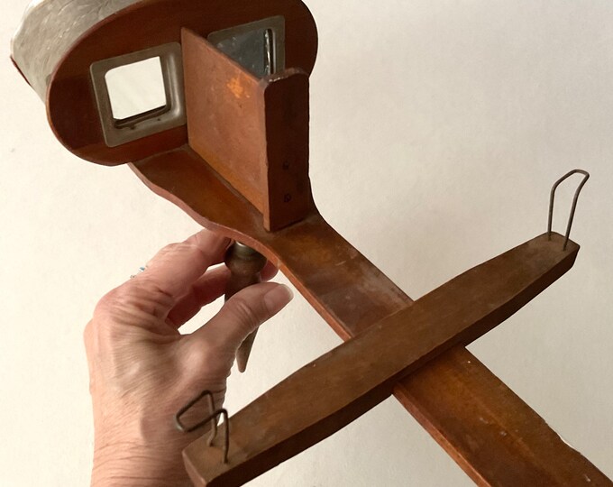 Antique Stereoscope, Viewfinder Patent July 28, 1903, Etched Metal ...