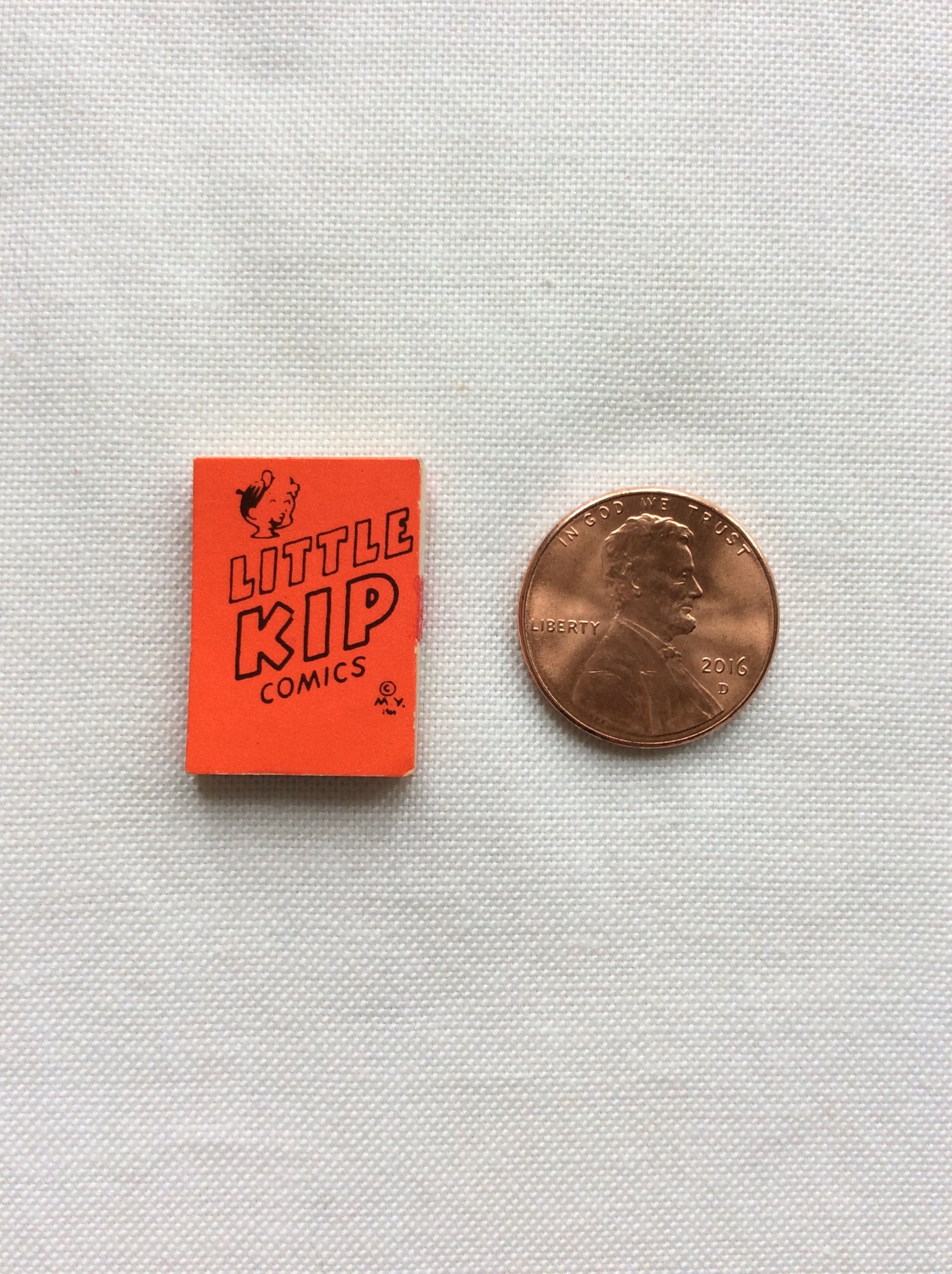 Marvel Mini-book, Little Kip Comics, Gumball Machine Prize - Etsy
