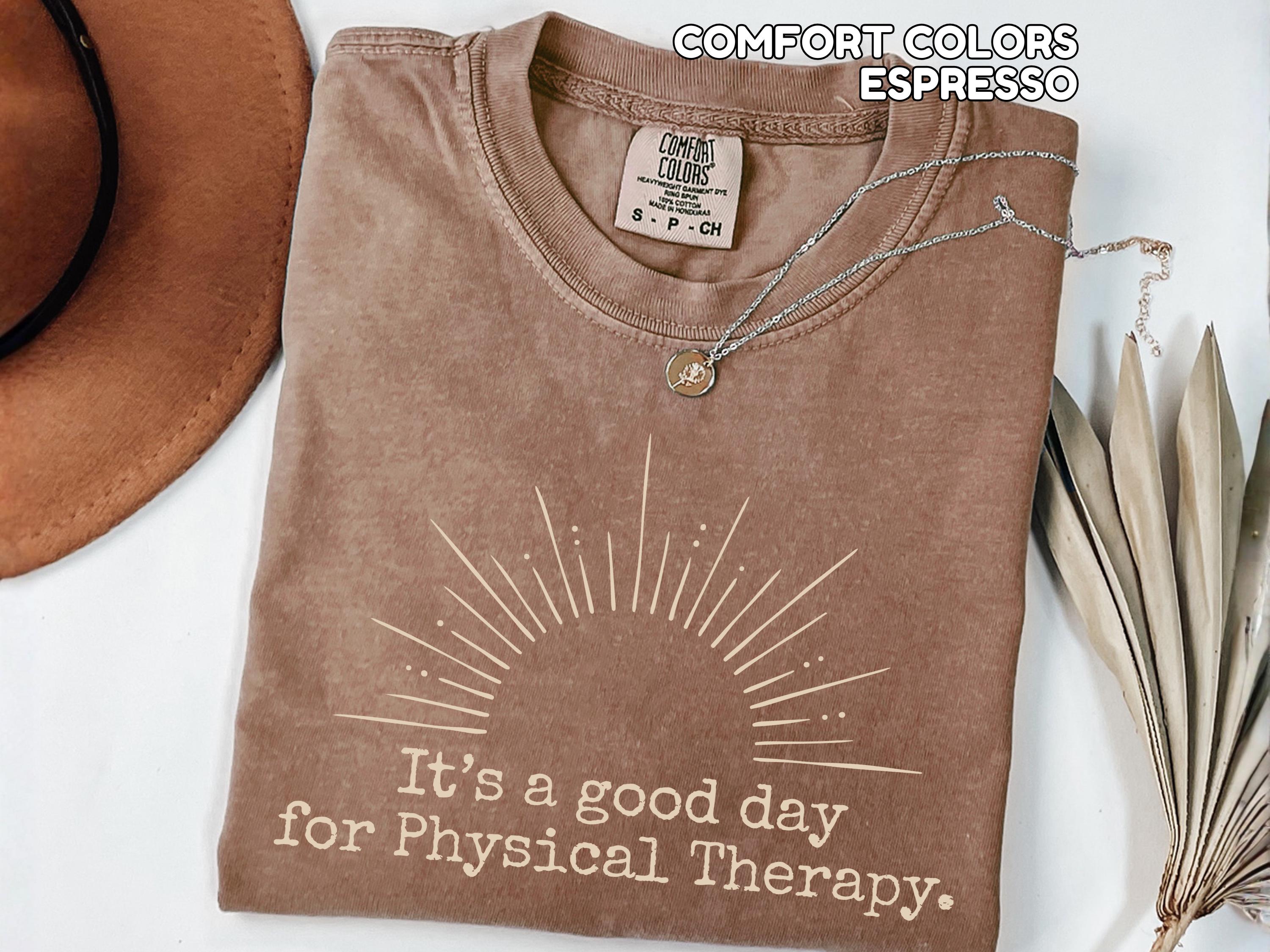 Comfort Colors It's a Good Day for Physical Therapy Sun Tshirt Gift for ...