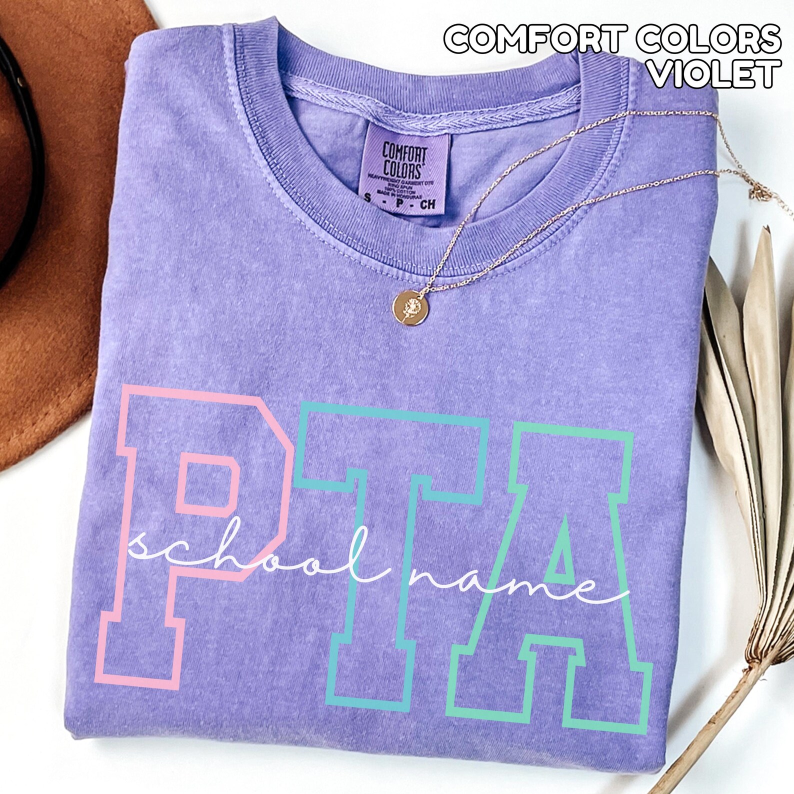 Custom PTA Shirt, Parent Teacher Association Tshirt, Custom PTA Mom ...