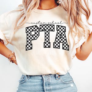 Custom PTA Shirt, Parent Teacher Association Tshirt, Custom PTA Mom ...