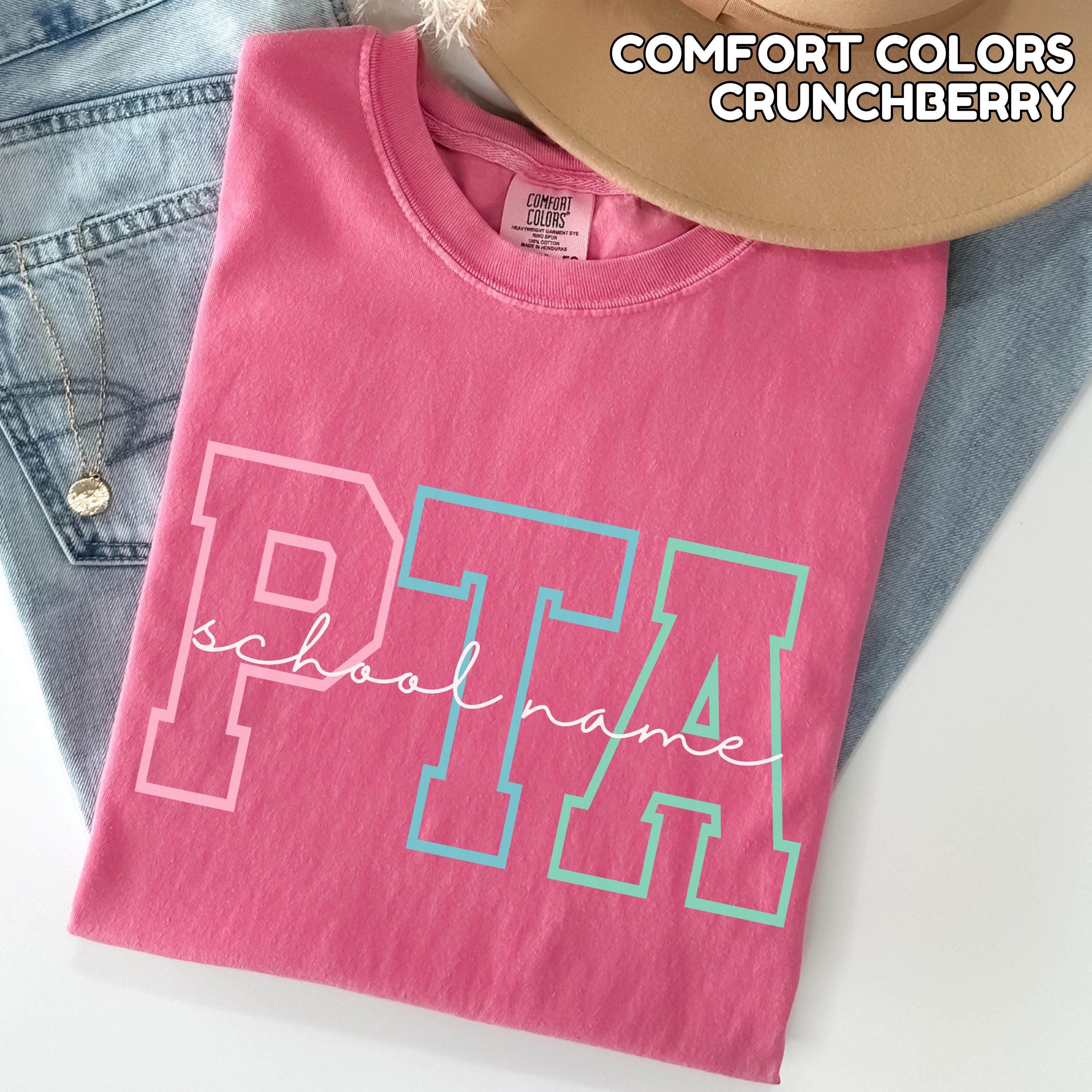 Custom PTA Shirt, Parent Teacher Association Tshirt, Custom PTA Mom ...