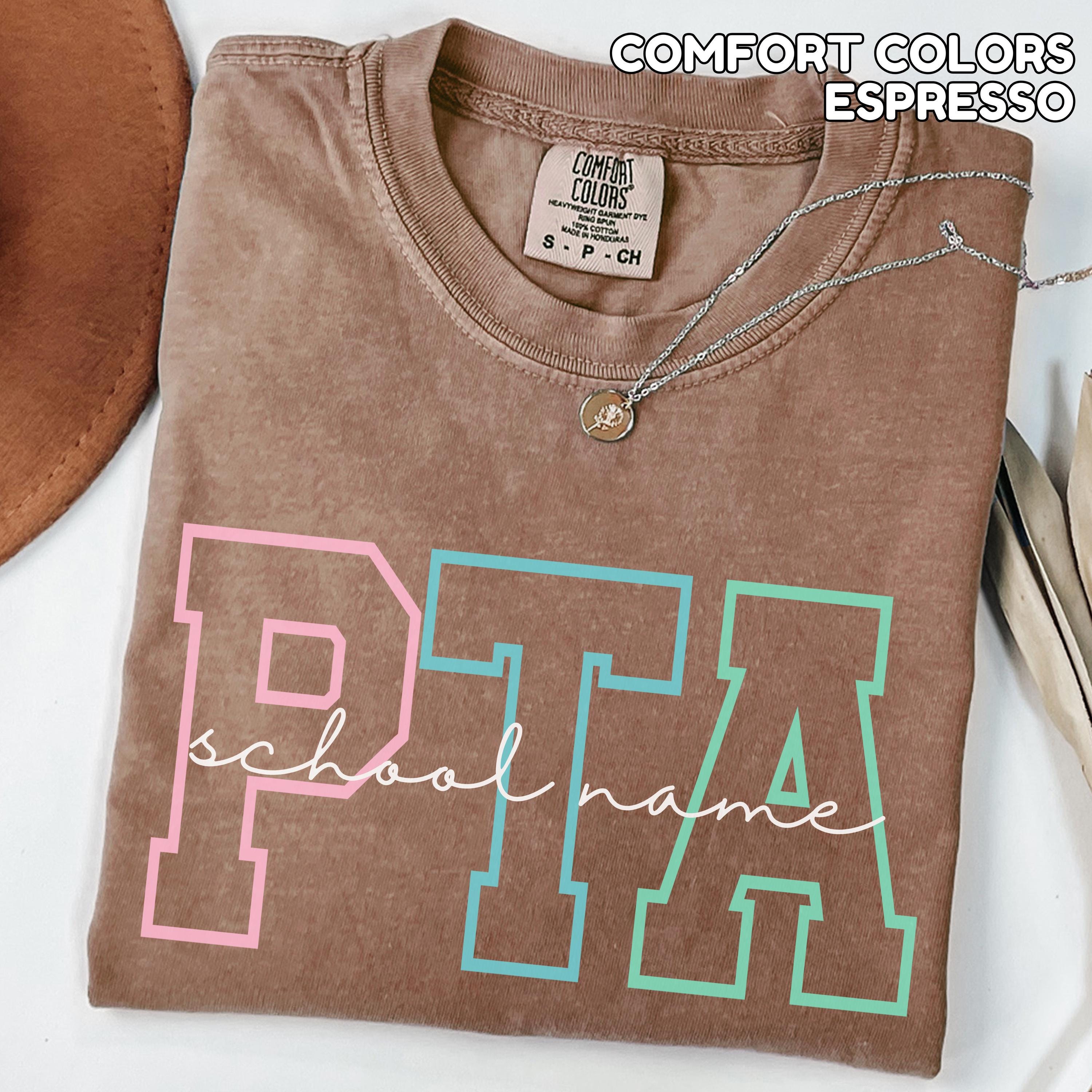 Custom PTA Shirt, Parent Teacher Association Tshirt, Custom PTA Mom ...