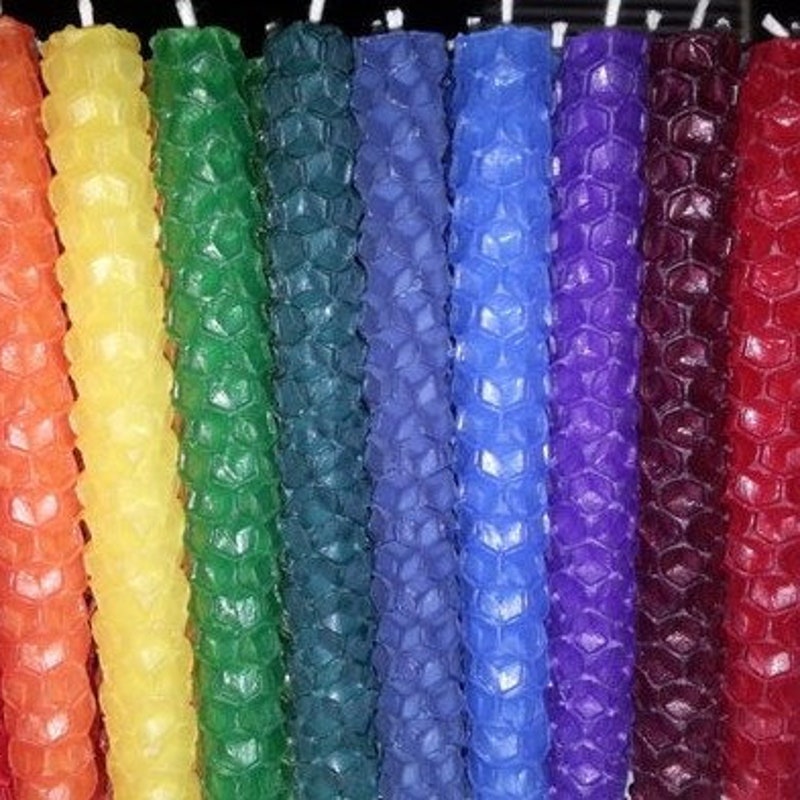 Beeswax Candles Hannukah - Etsy