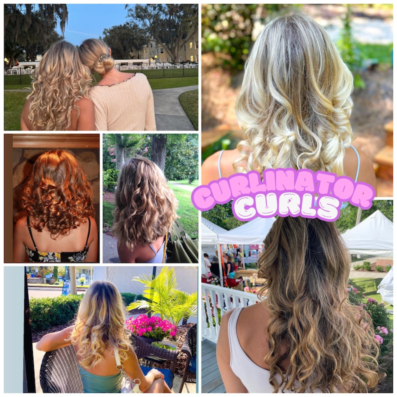 Hair Bun Maker, Heatless Curls, Secure Updo, Spiral Curls, Denim - Etsy