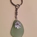 Sea Glass Key Chain - Shell, Sand Dollar, Sailboat, Starfish or Turtle ...