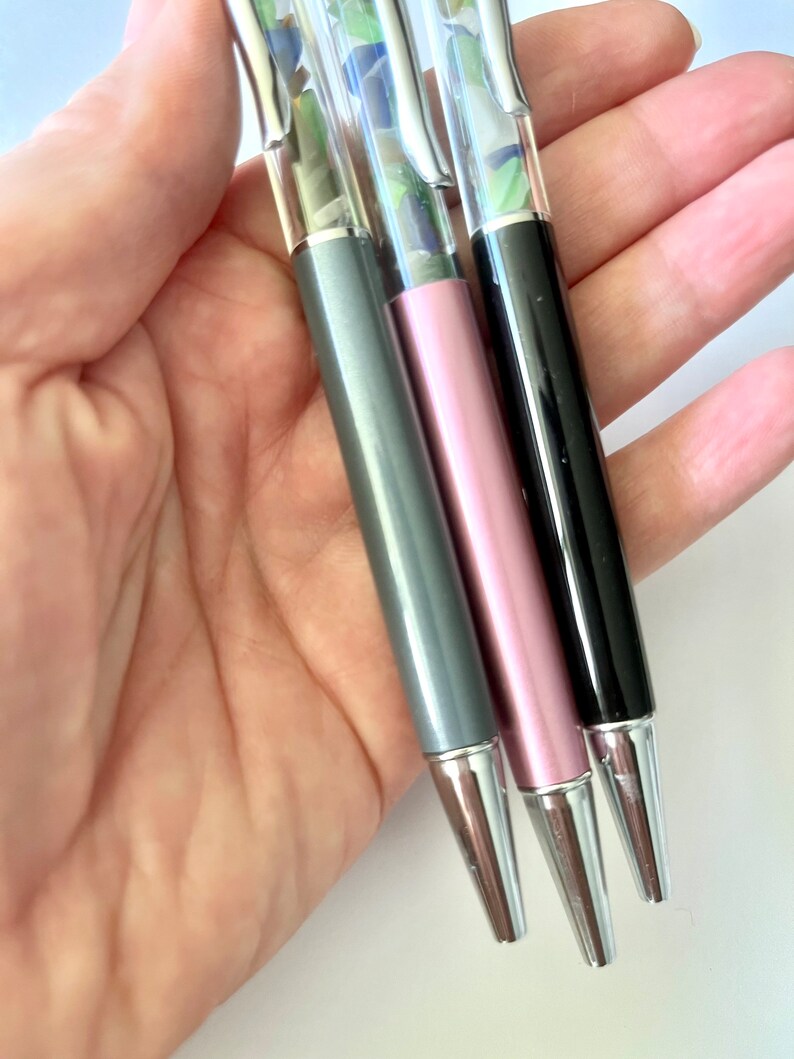 Seaglass Pen - Ballpoint Pen Filled With Genuine Ocean-tumbled Seaglass ...