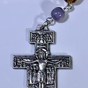 St. Clare/st. Clair/st. Claire of Assisirosary Chapletst - Etsy