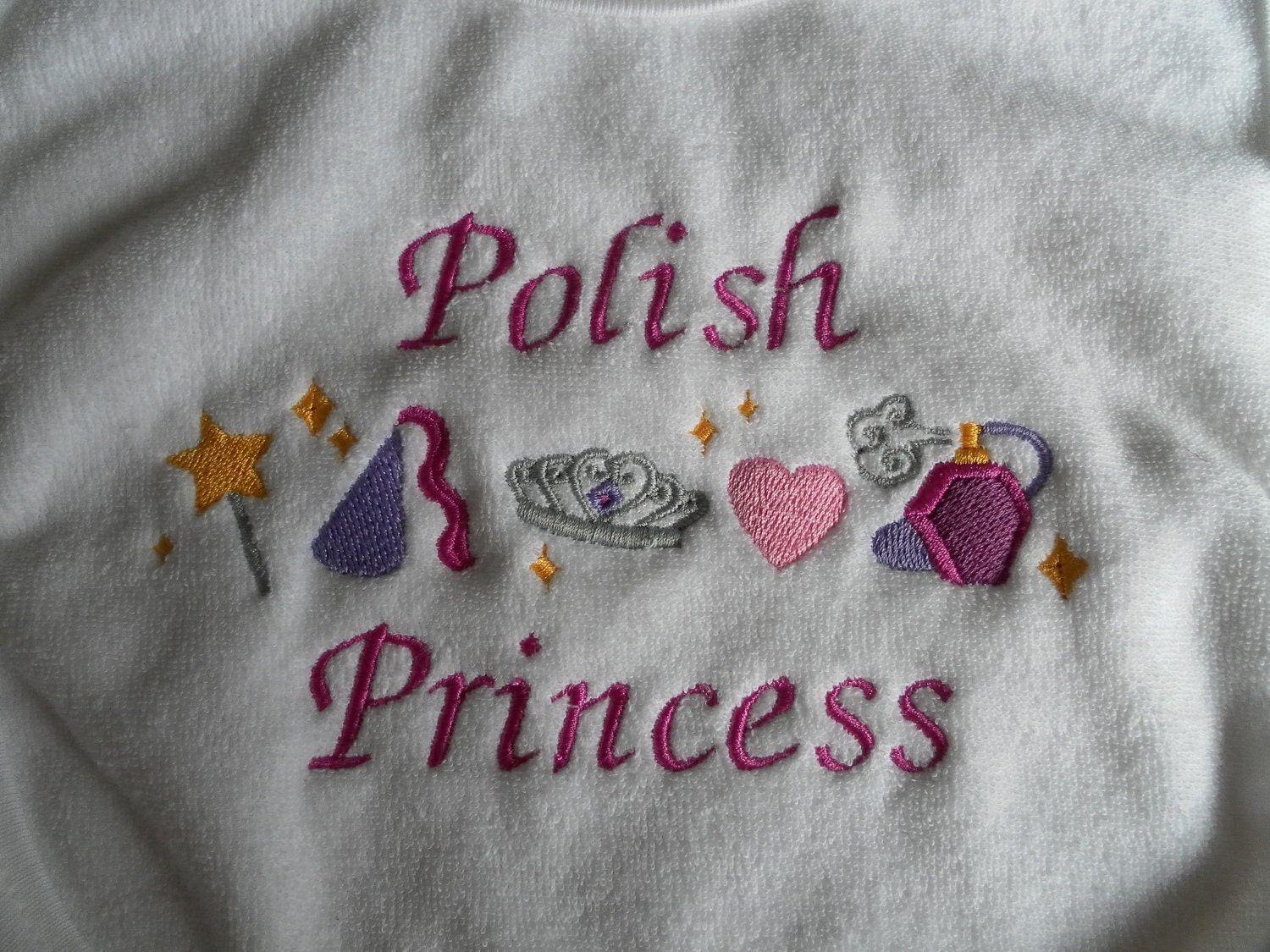 Polish Princess Bib Polish Girl Polish baby Ethnic bib | Etsy