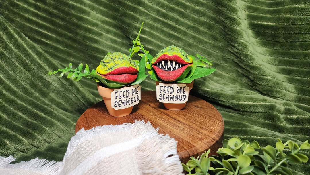 Handsculpted Audrey II Plant - Alien, Flora, Monster - Etsy