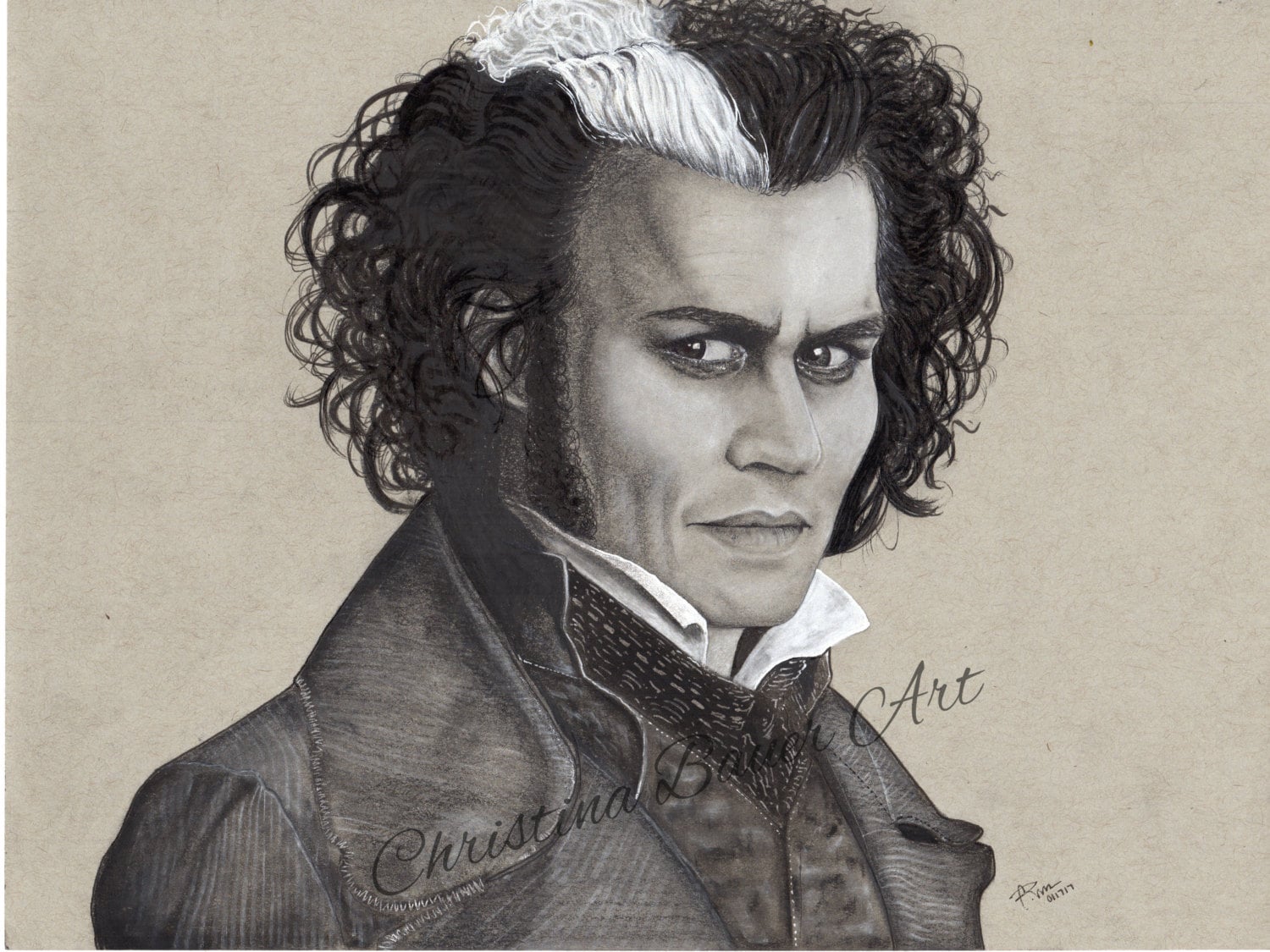Sweeney Todd Johnny Depp Full Body