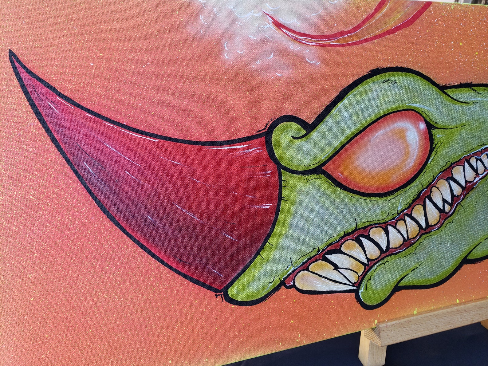 ROCKETS AWAY Original Art Graffiti Rocket Bomb Crazy - Etsy