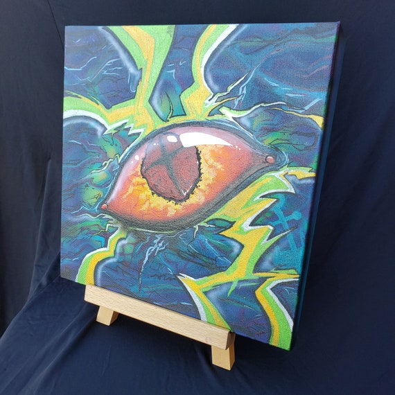 All Seeing Eye Graffiti