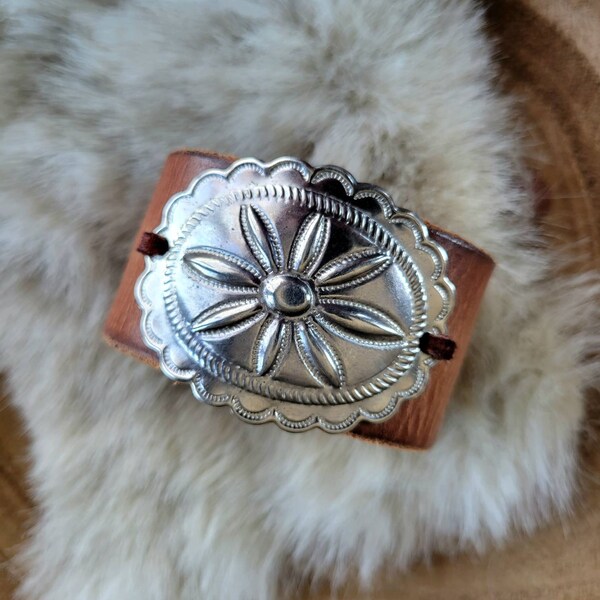 Concho Cuff - Etsy