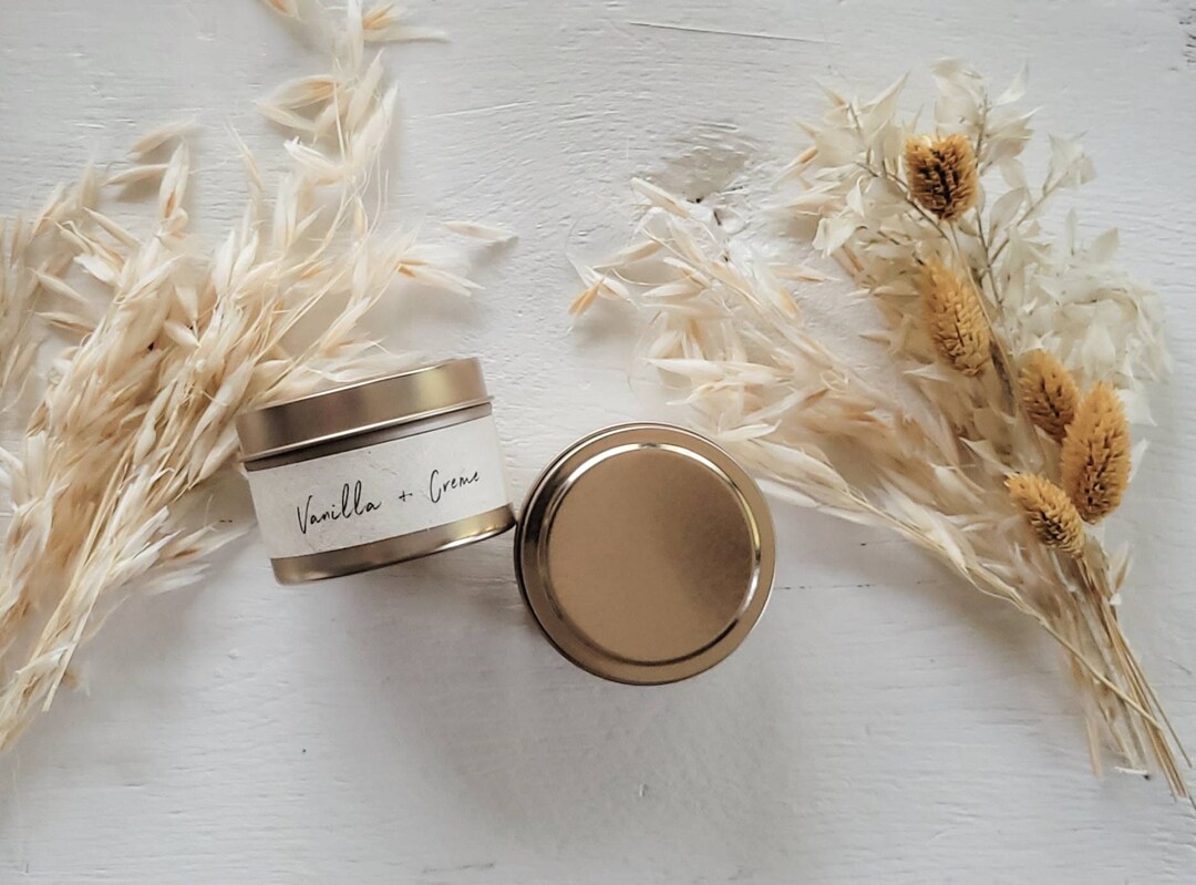 Soy Candle Tin / Sample Size / Natural Candle / Made to Order ...