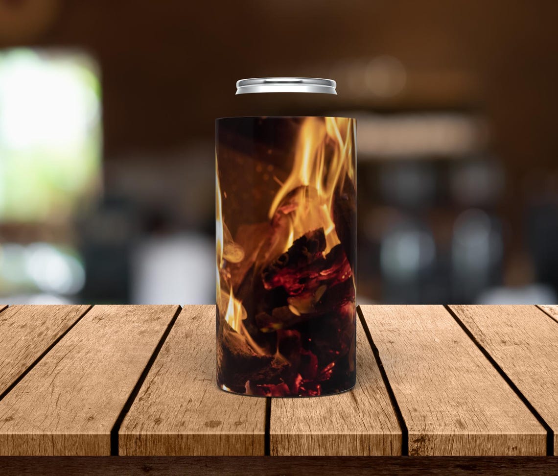 Master of the Campfire 4 in 1 Can Chiller Wrap, Camping Sublimation ...