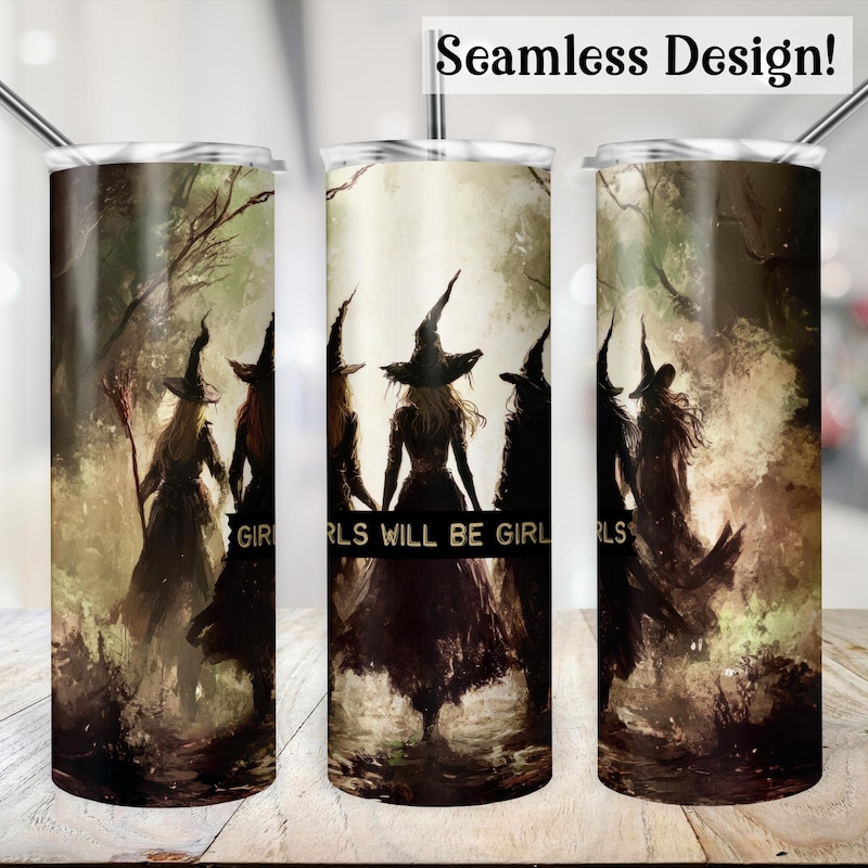 Witch Tumbler Svg - Etsy