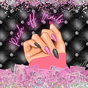 Manicure Tumbler Wrap, Rich off Nails Manicurist Cup Design, Nail ...