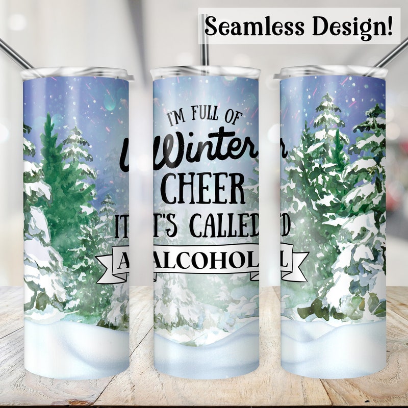 Funny Holiday Booze Sayings - Etsy