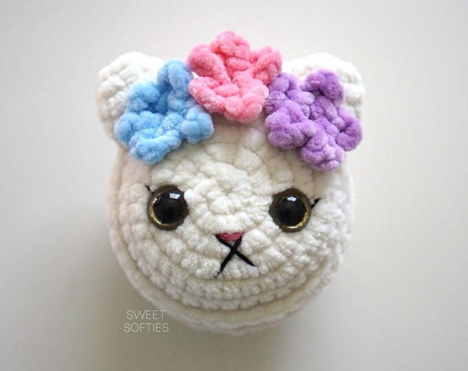 Kitty Cat Macaron Crochet PDF Pattern · amigurumi Food Sweet Treat ...
