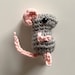 Pocket Mouse Crochet Pattern · No Sew Amigurumi Tutorial Keychain Charm ...