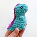 TINY-REX the Pocket Dino Amigurumi Crochet Pattern · Free DIY Video ...