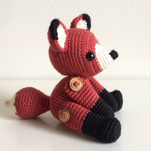 Fletcher the Fox twee Toys Collectible Series Amigurumi - Etsy