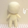 Curvy Female Doll Base No Sew - Amigurumi Crochet Pattern Girl Woman ...