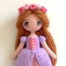 Princess Maeve Amigurumi Crochet Doll - Irish Celtic Gaelic Fairytale ...