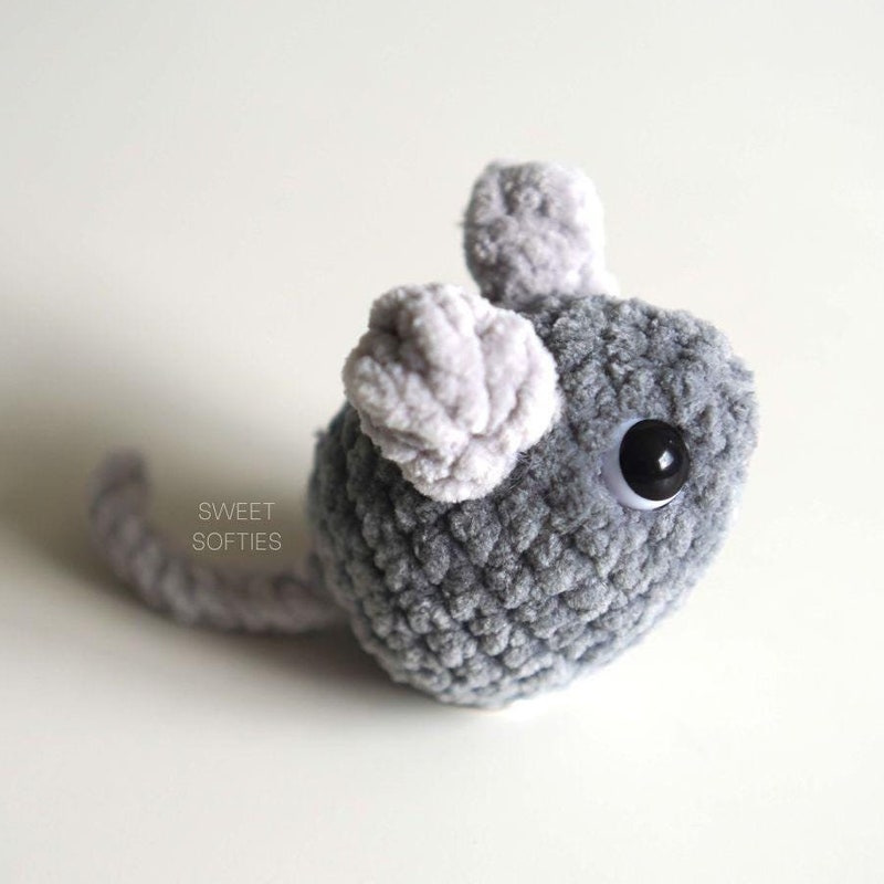 Plush Rat - Etsy
