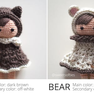 3-in-1 Amigurumi Doll Pattern Bundle · Mori Girl Crochet DIY Tutorial ...