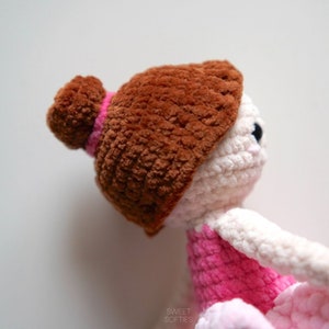 Lena the Ballerina Doll Crochet PDF Patternlow Sew Amigurumi Ballet ...
