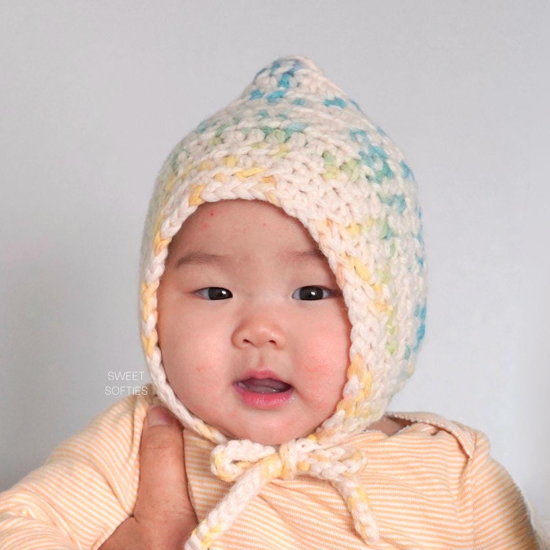 Any-size Pixie Bonnet Crochet Pattern · Make a Hat From a Crochet ...