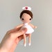 Nurse Pixie Doll Free Amigurumi Crochet Pattern (DIY Tutorial Quick Easy Cute Kawaii Beginner ...