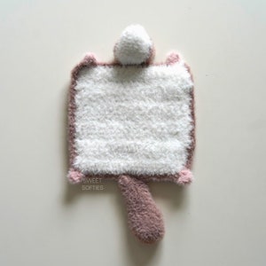 Flynn the Flying Squirrel Snuggler Crochet Pattern · Low-sew Amigurumi ...