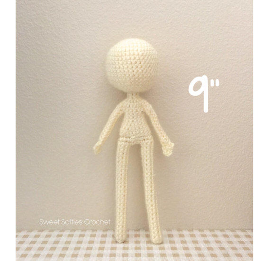 9" Slender Doll Base - Amigurumi Crochet Pattern for Custom ...