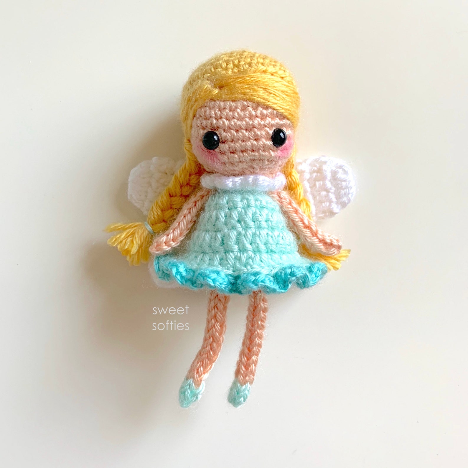 Piper Pixie Amigurumi Fairy Doll Free Crochet Pattern DIY - Etsy