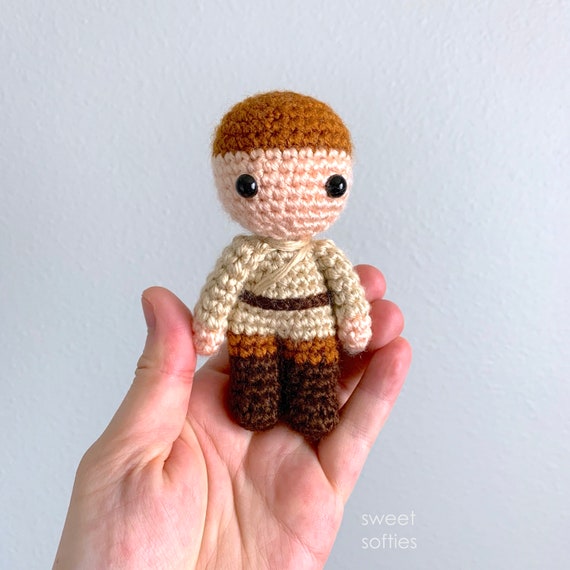 Toys Toys & Games ANAKIN SKYWALKER DOLL Amigurumi small stuffed crochet ...