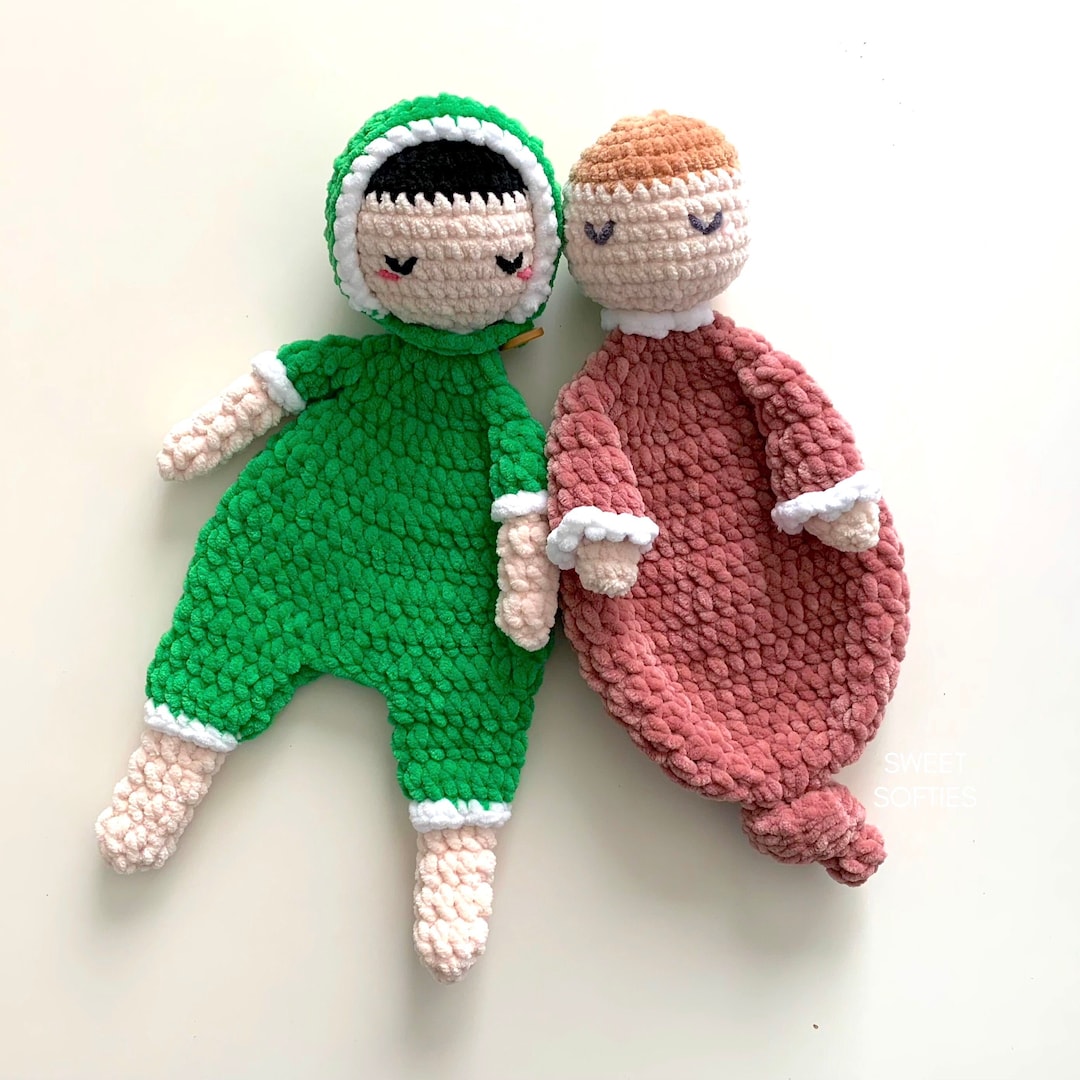 2-in-1 Cuddle Baby Ragdoll Lovey Amigurumi Crochet Pattern · DIY ...