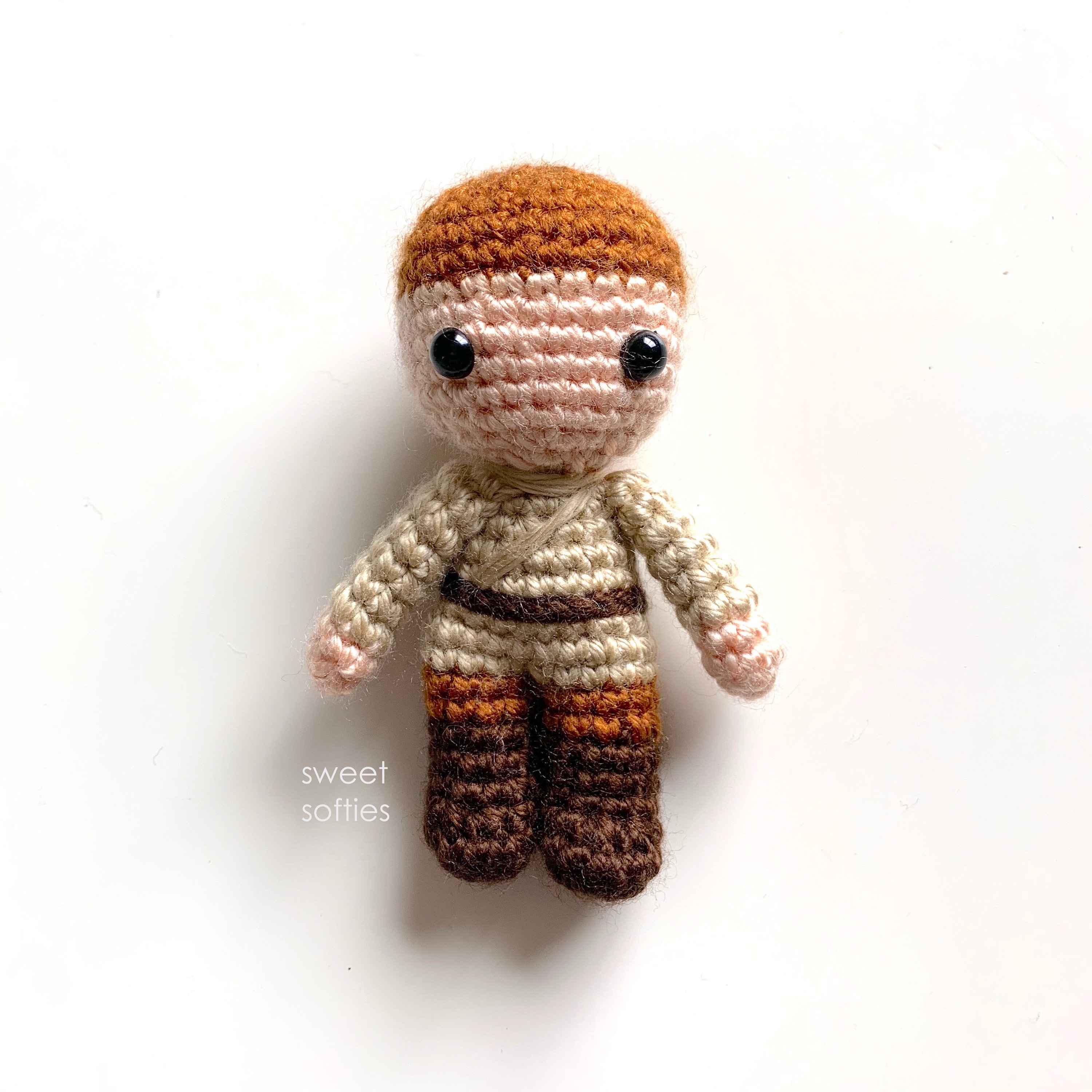 Toys Toys & Games ANAKIN SKYWALKER DOLL Amigurumi small stuffed crochet ...