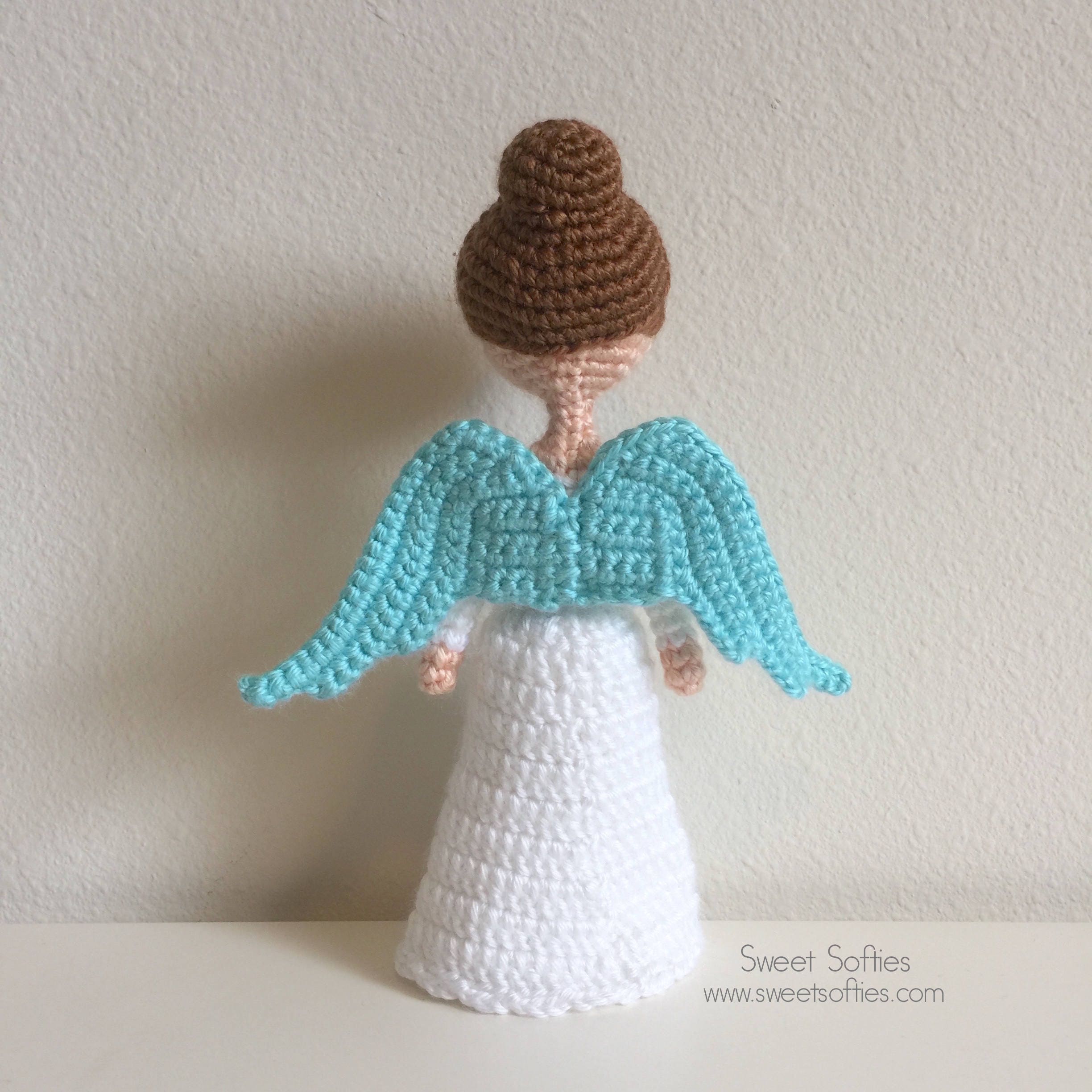 Christmas Angel Amigurumi Crochet Doll Pattern Customizable - Etsy