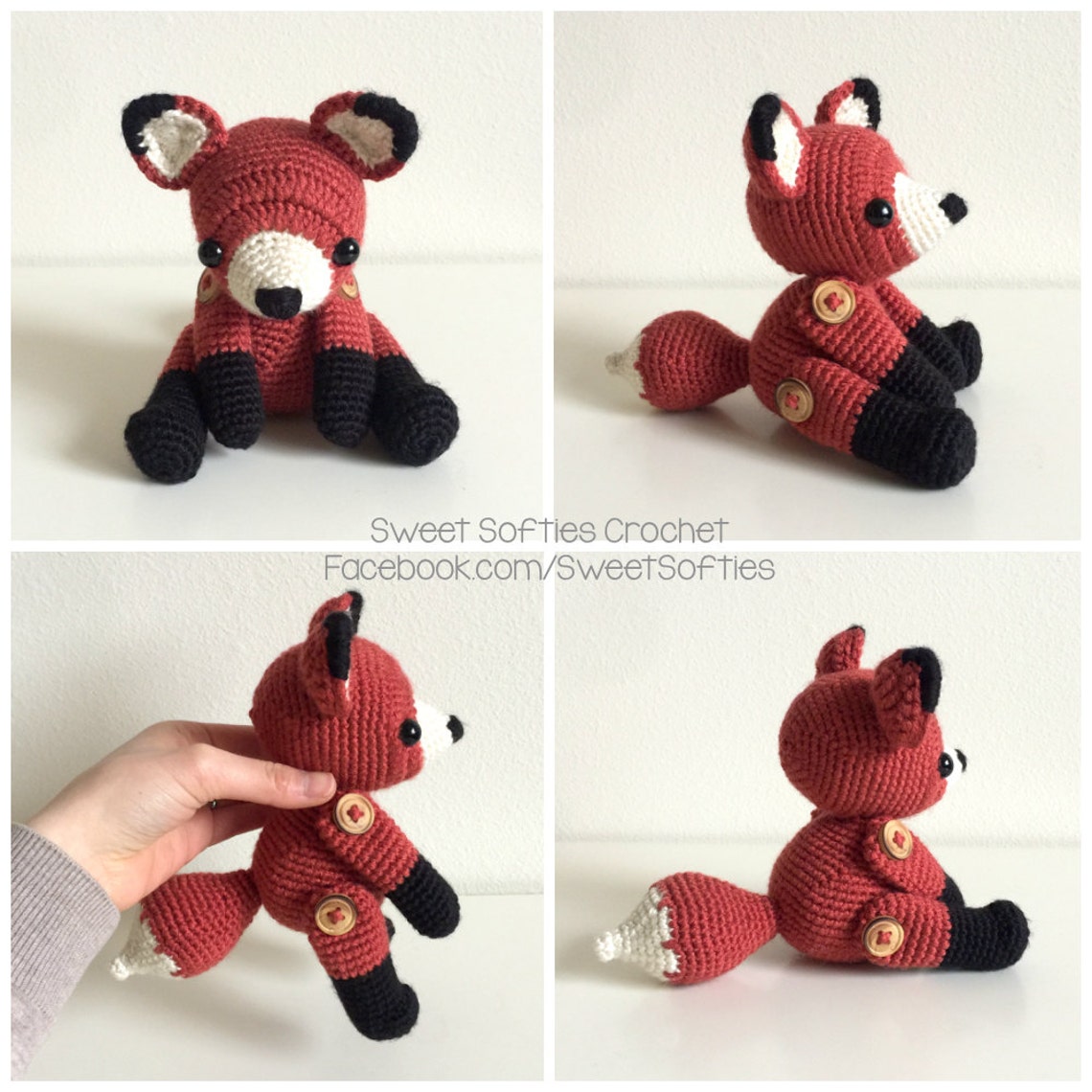 Fletcher the Fox twee Toys Collectible Series Amigurumi - Etsy