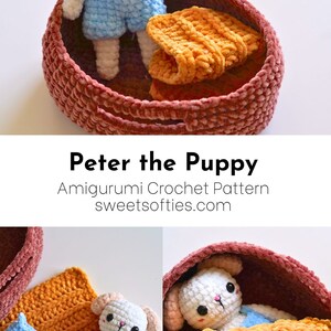 Peter the Puppy Crochet PDF Pattern · low Sew Amigurumi Dog Doll ...