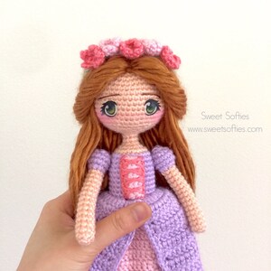 Princess Maeve Amigurumi Crochet Doll - Irish Celtic Gaelic Fairytale ...