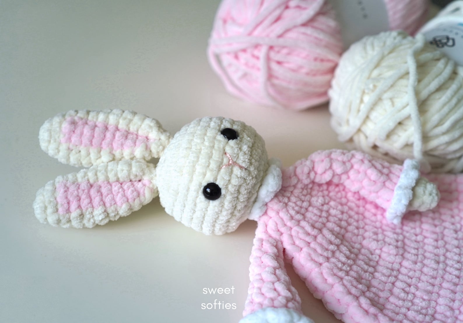 Cuddle Bunny Ragdoll Lovey Amigurumi Crochet Pattern DIY - Etsy