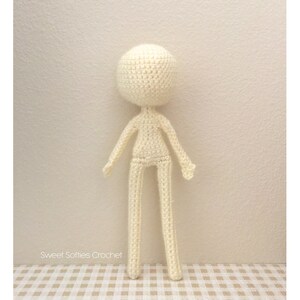 9" Slender Doll Base - Amigurumi Crochet Pattern for Custom ...